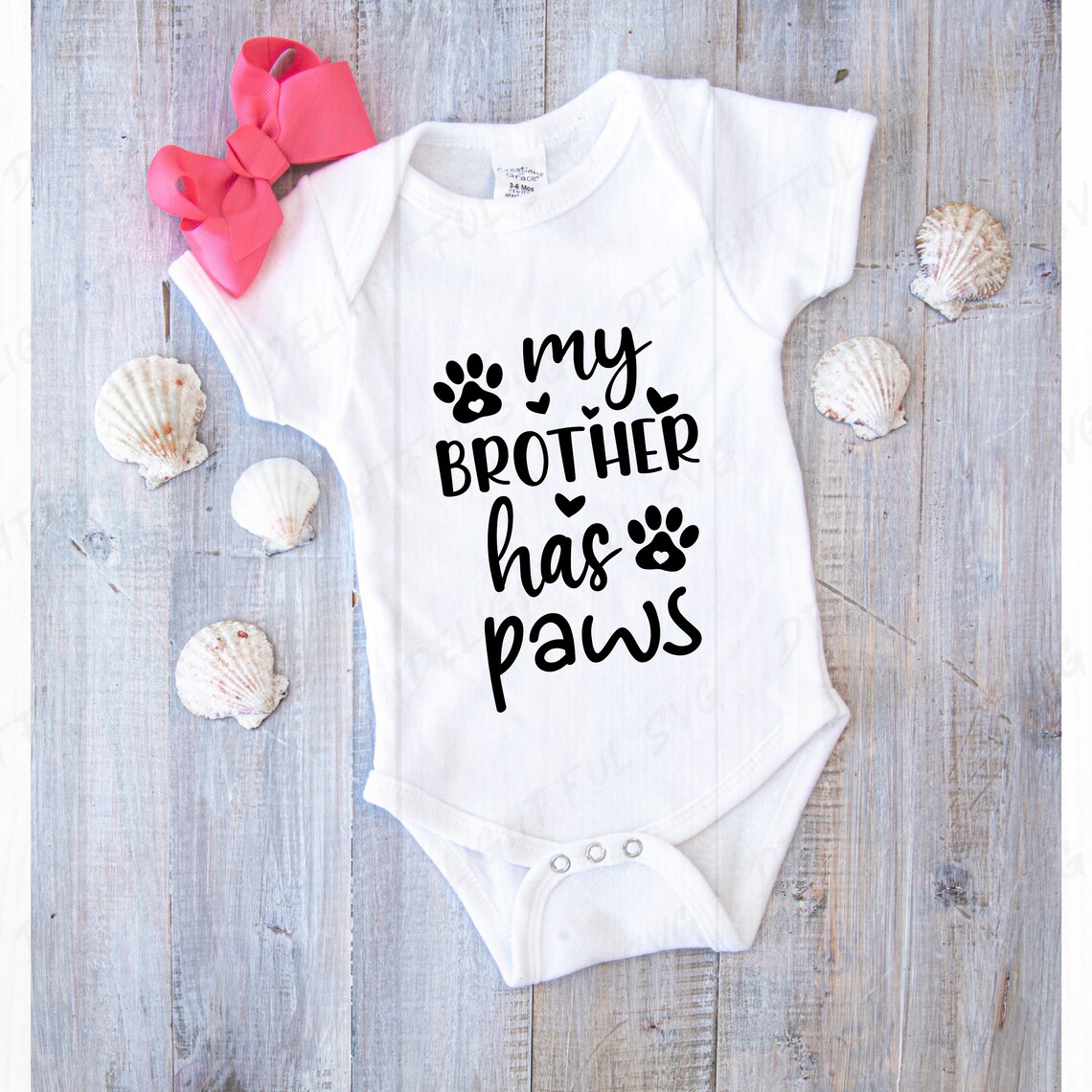 My Brother Has Paws SVG, Every Dog Needs A Baby SVG, Dog Lover SVG, Dog ...