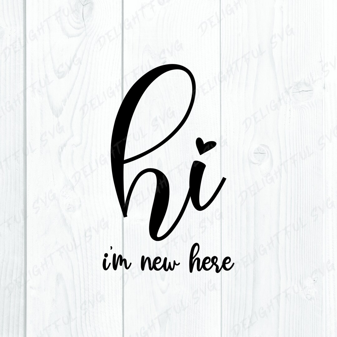 Hi Svg Baby Girl SVG Baby Boy SVG Funny Baby SVG Baby - Etsy