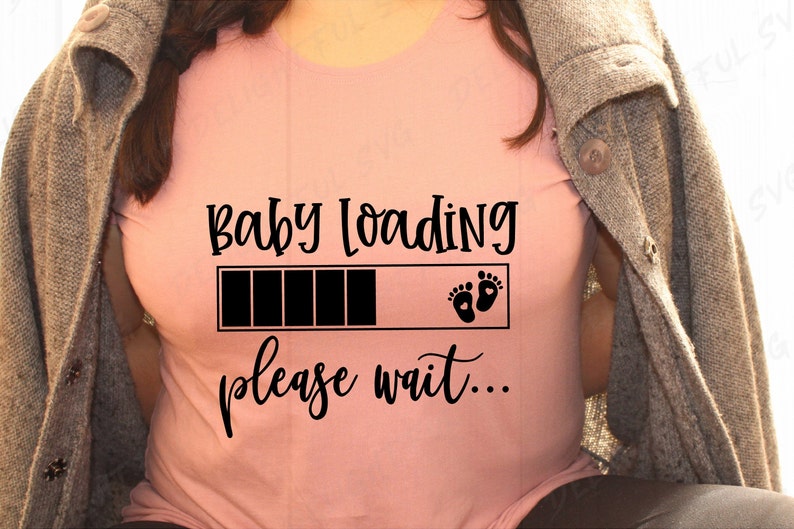 Baby Loading Svg Baby Shower SVG Baby Girl Svg Funny Baby - Etsy