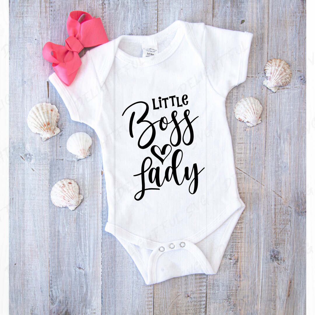 Little Boss Lady SVG, Little Boss SVG, Baby Svg, Funny Kids Svg ...