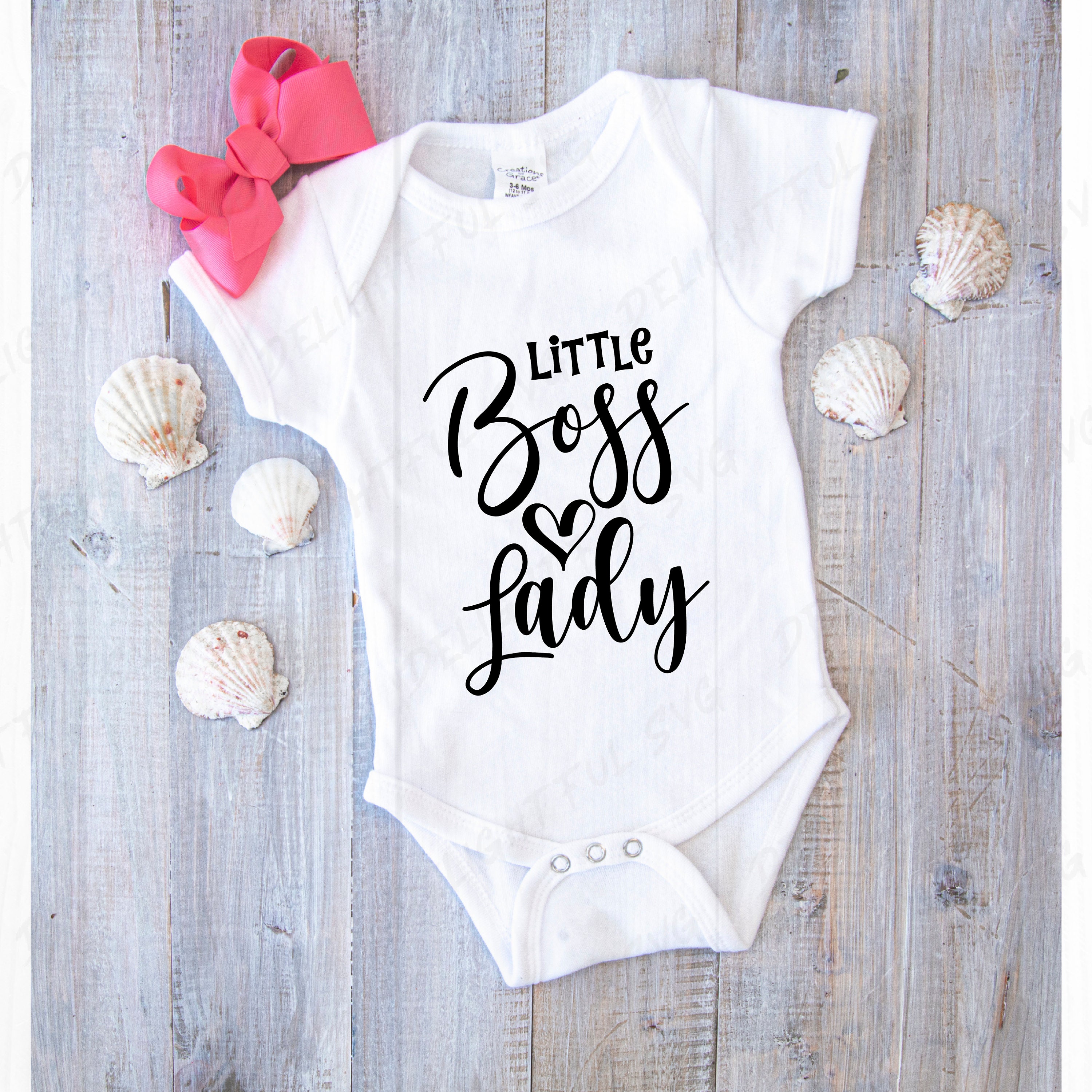 Little Boss Lady SVG Little Boss SVG Baby Svg Funny Kids - Etsy