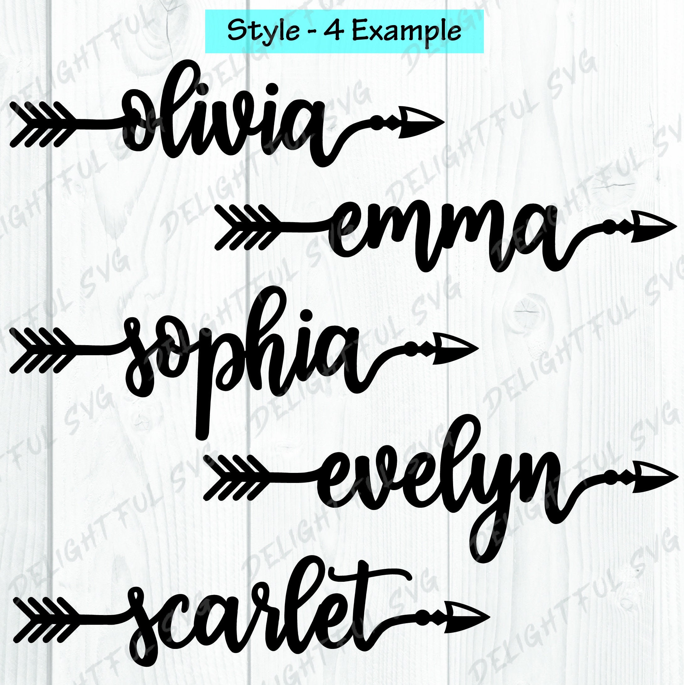 Custom Name SVG Custom Text Custom Word SVG Cutting Files | Etsy