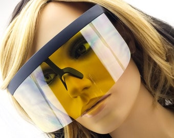 Yellow Face Shield - Etsy