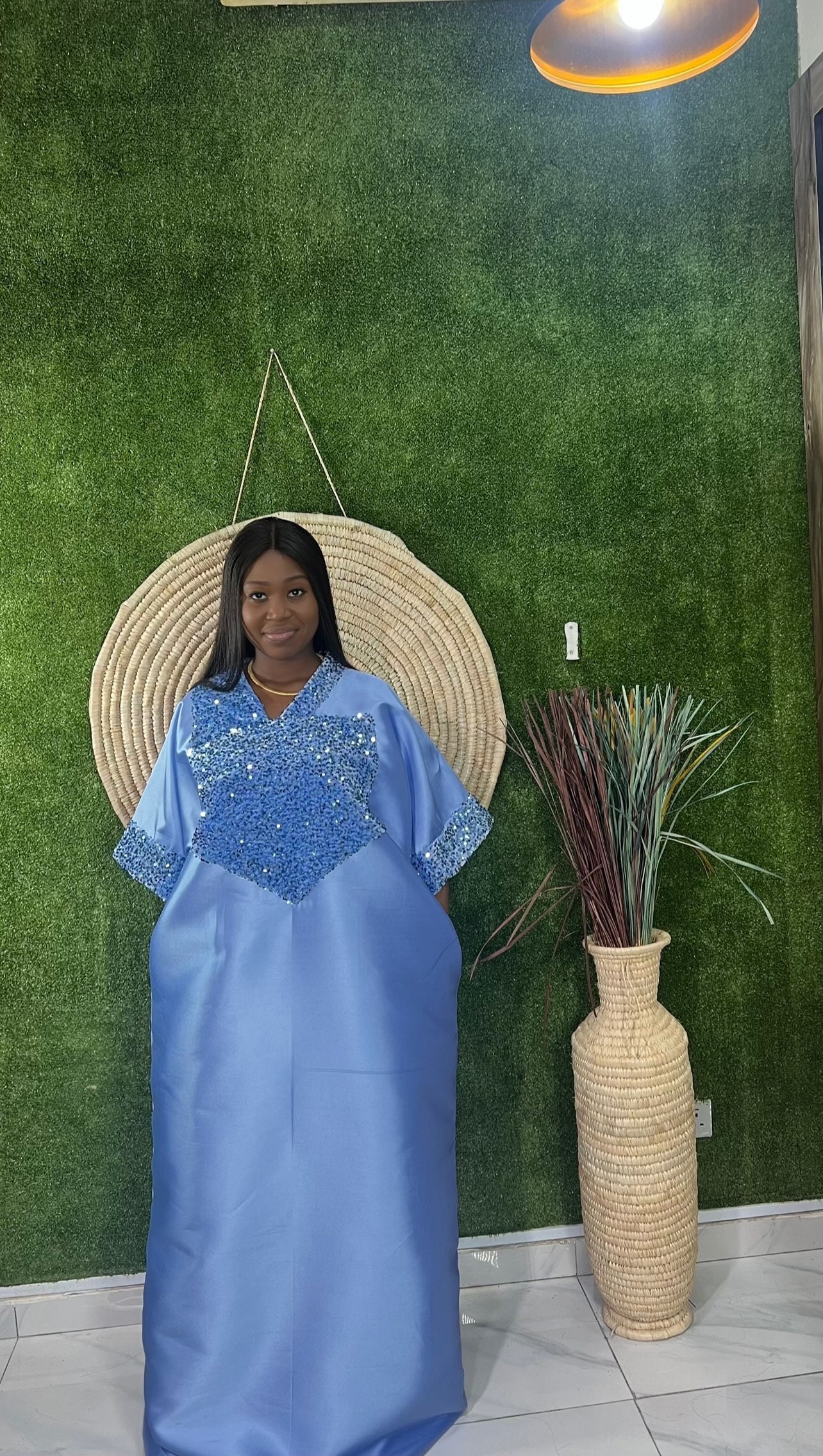 Sequin Mikado Bubu Dress: African Kaftan Party Gown - UK 8-20 - Etsy