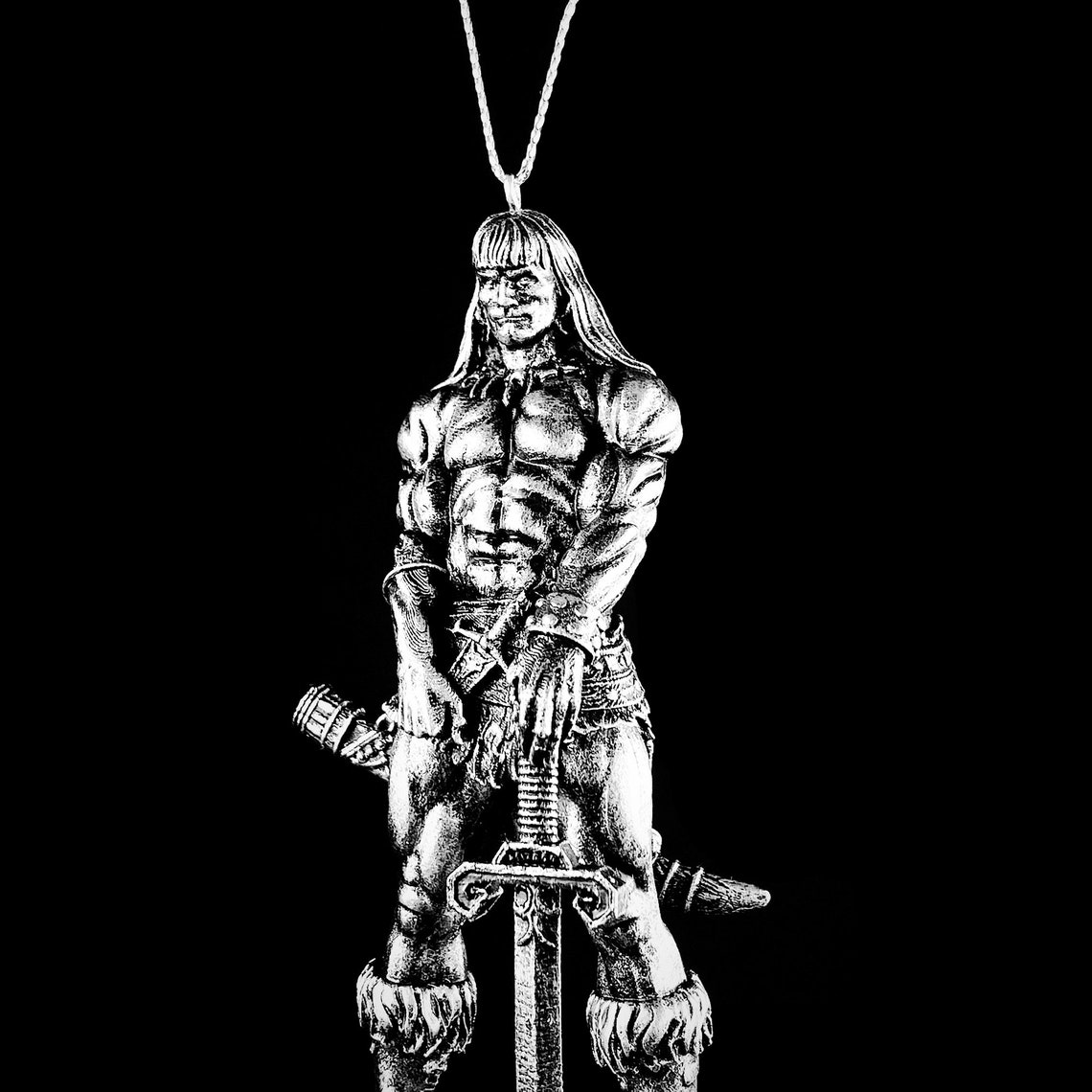 Frank Frazetta Conan the Barbarian Holiday Christmas Ornament (antique ...