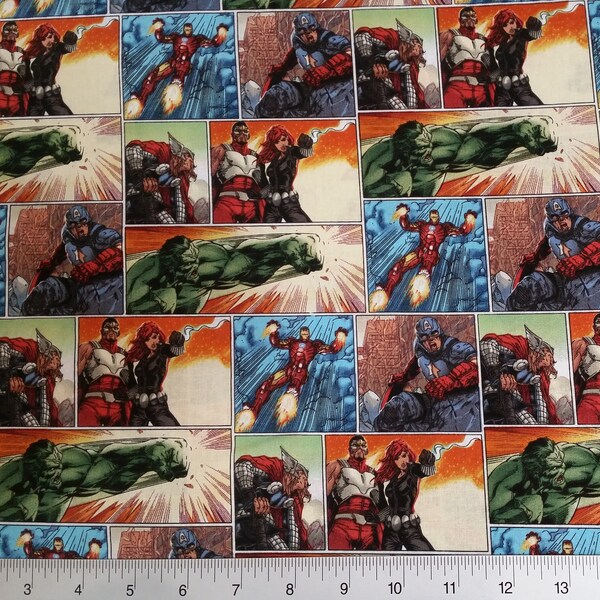 Avengers Fabric - Etsy