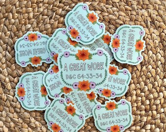 A Great Work Lds - Etsy