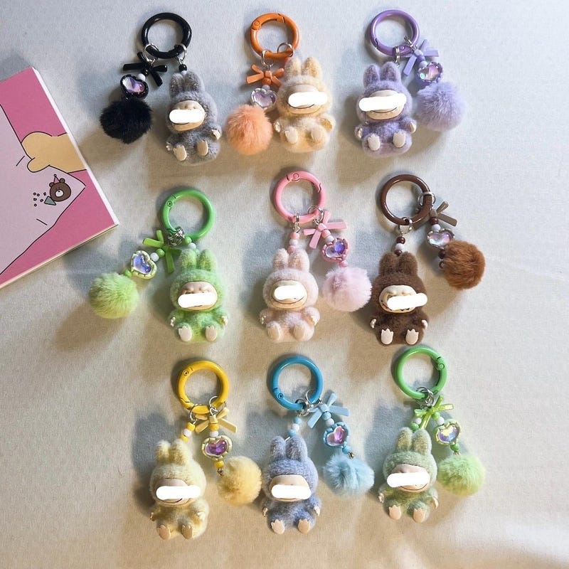 Green Labubu Phone Charm - Etsy