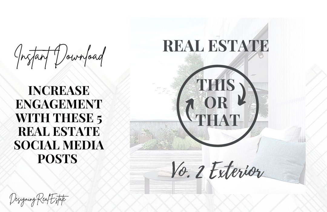 Real Estate This or That Social Media Posts Exterior Edition Instagram ...