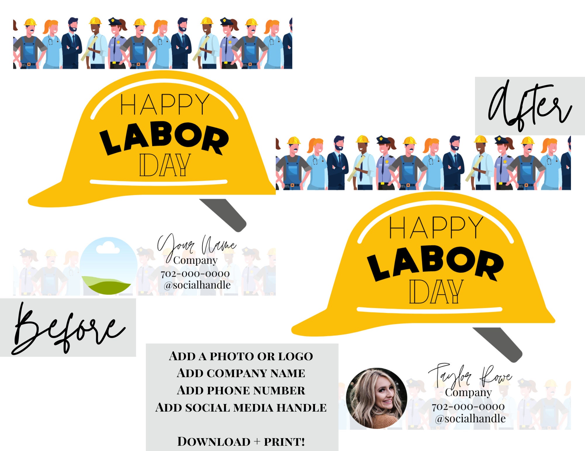 Pop by Tags, Real Estate Labor Day Marketing, Realtor Thank You ...