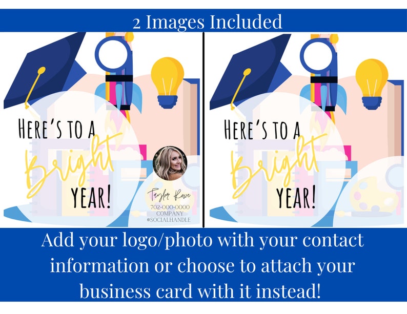 Pop by Gift Tag, Heres to a Bright Year Gift Tag! Realtor Back to ...