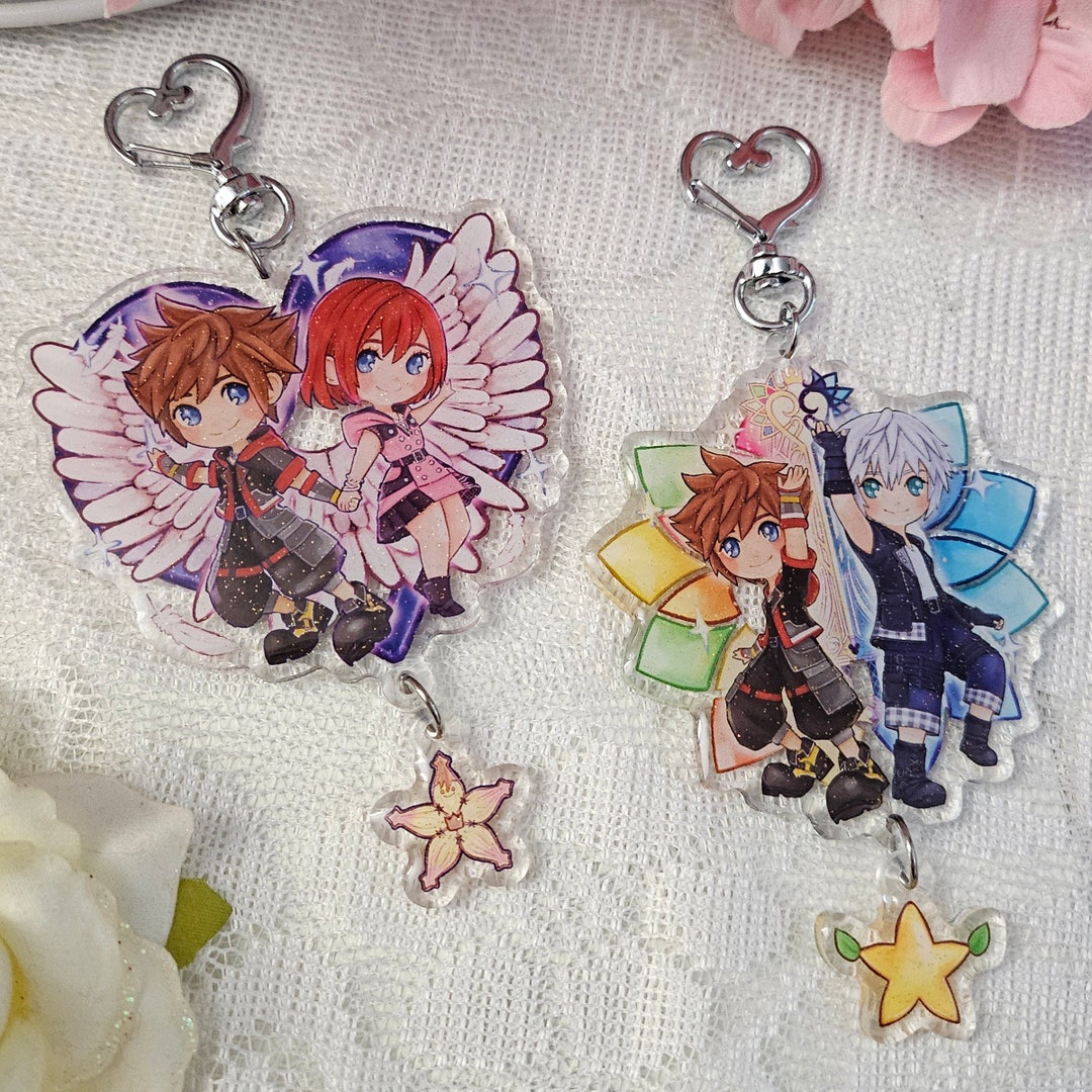 Kingdom Hearts Charms Sokai & Soriku - Etsy