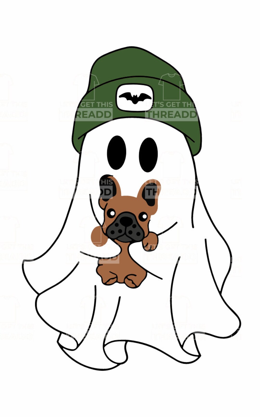 Halloween Dog Lover SVG, Puppy Ghost PNG, Cute Ghost Puppy Shirt ...