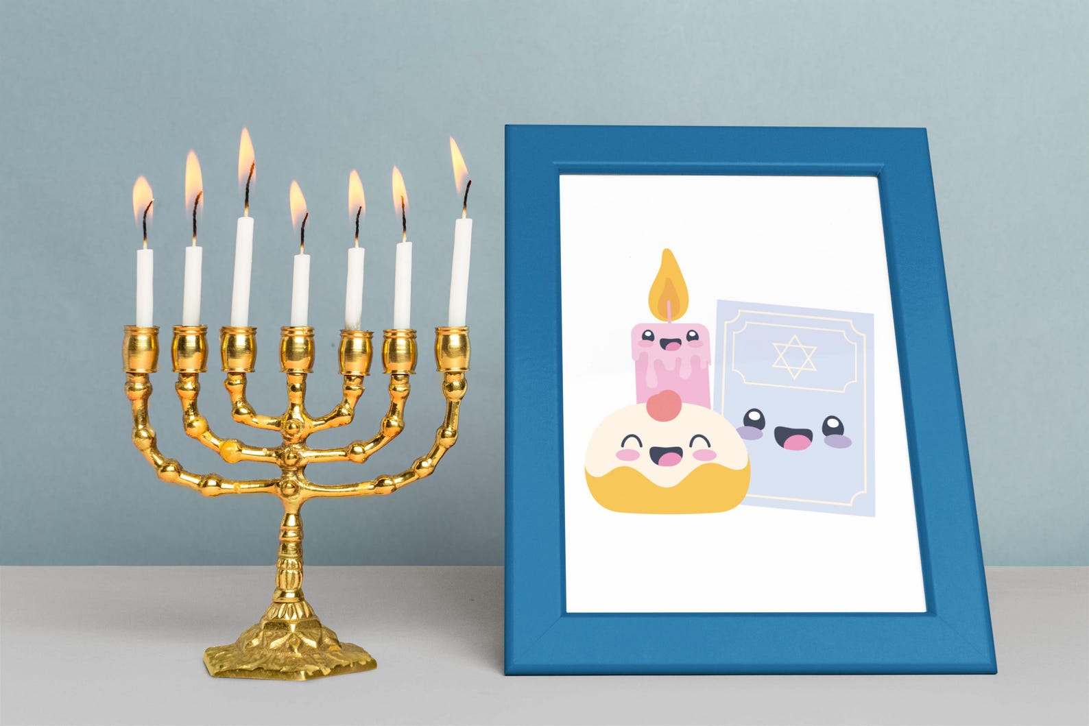 Hanukkah Characters SVG PNG, Toddler Design (digital File - Etsy