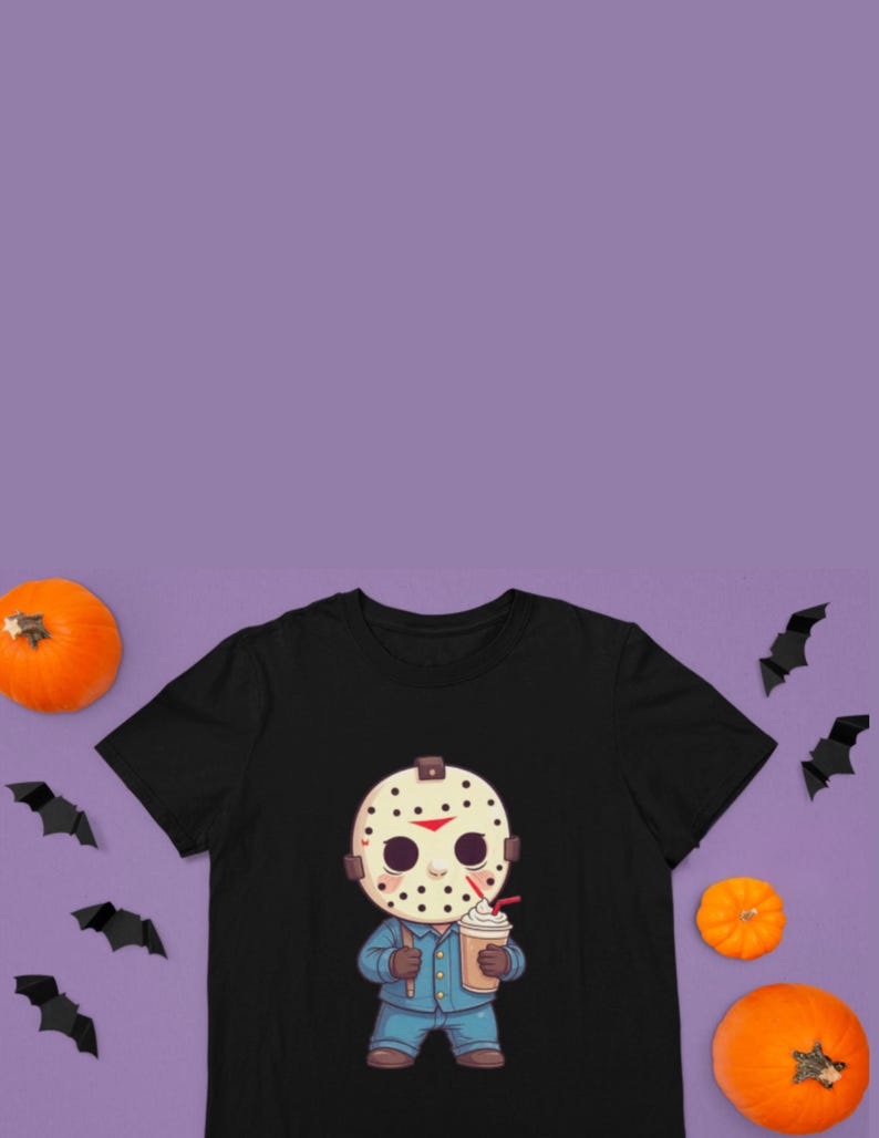 Jason Vorhees Png, Iced Coffee Lover Png, Horror Movie Png, Jason ...