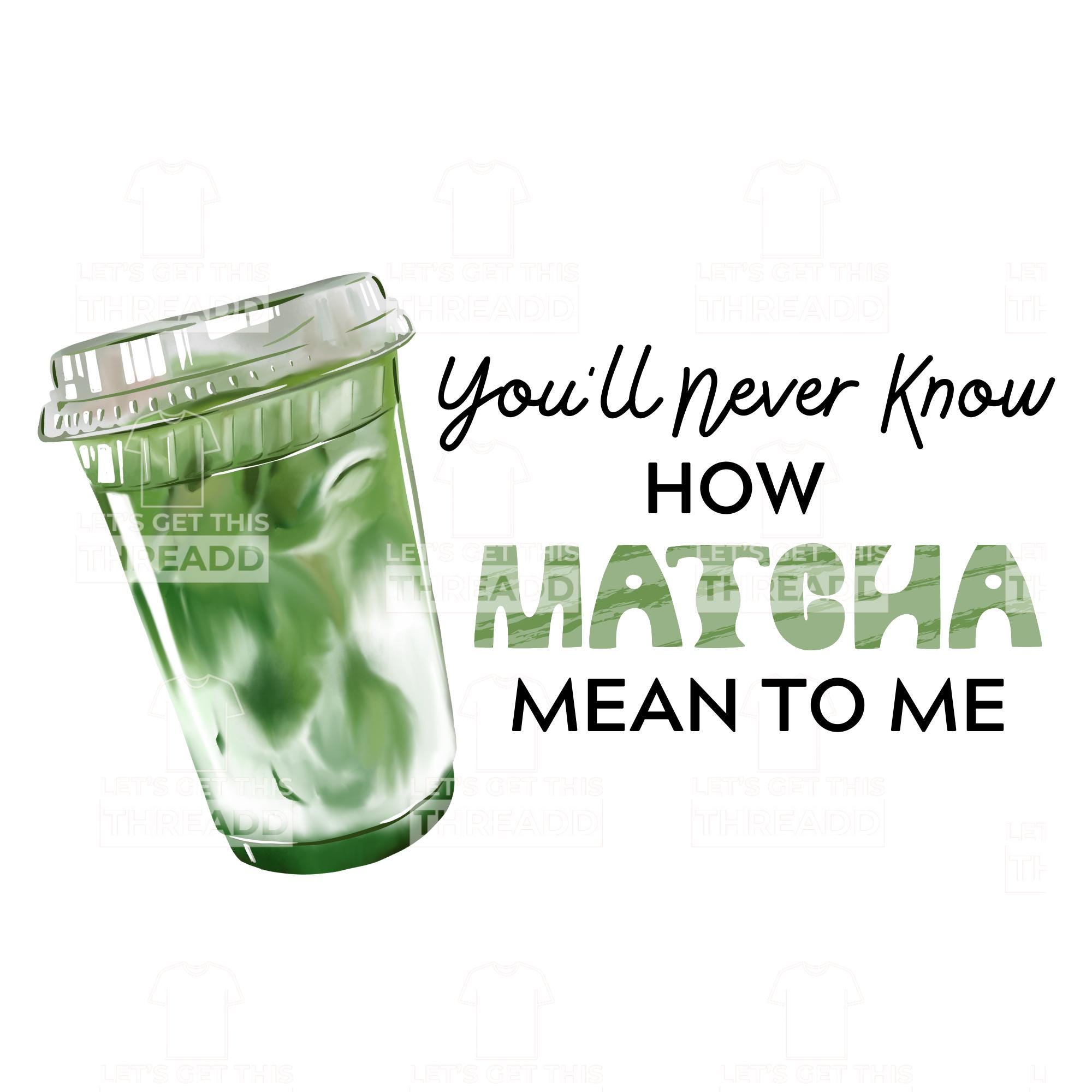Matcha Lover PNG, Matcha PNG, Matcha SVG, Iced Matcha Png, Gift for ...