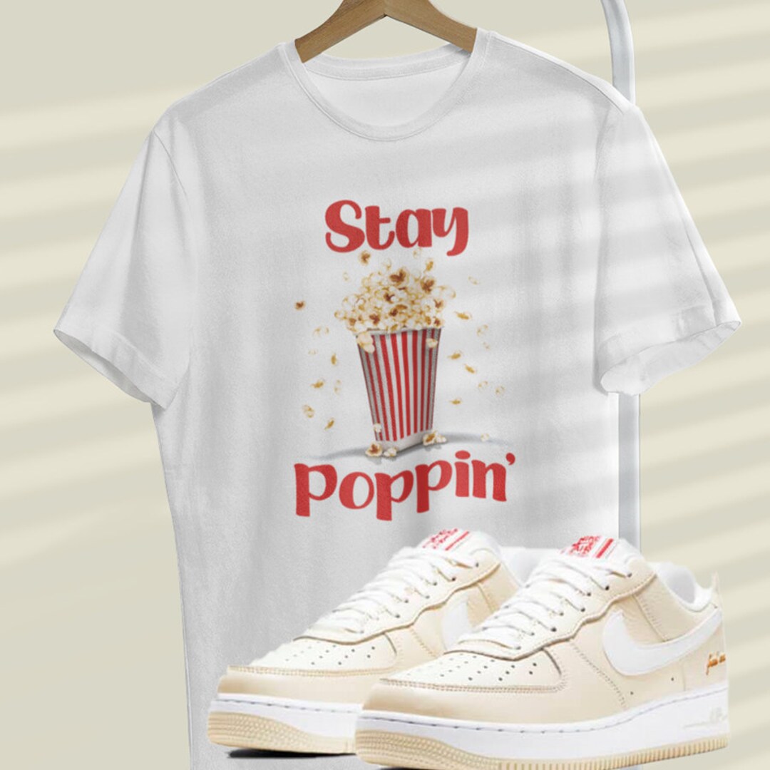 Popcorn Shirt to Match Your Popcorn Nikes! - Etsy
