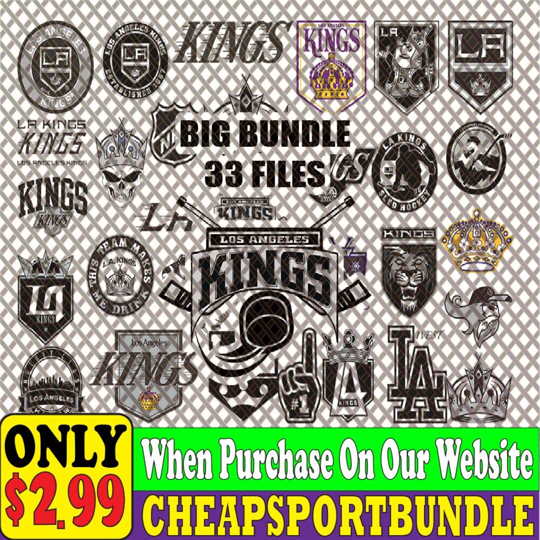 Los-angeles Kings Hockey Teams Svg Los-angeles Kings Svg - Etsy