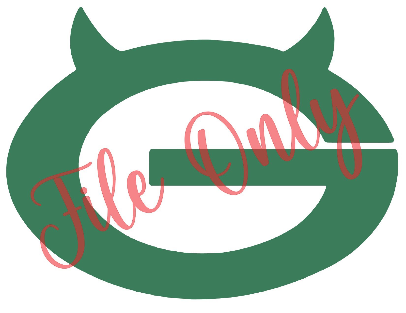 Greene Devil G SVG File - Etsy