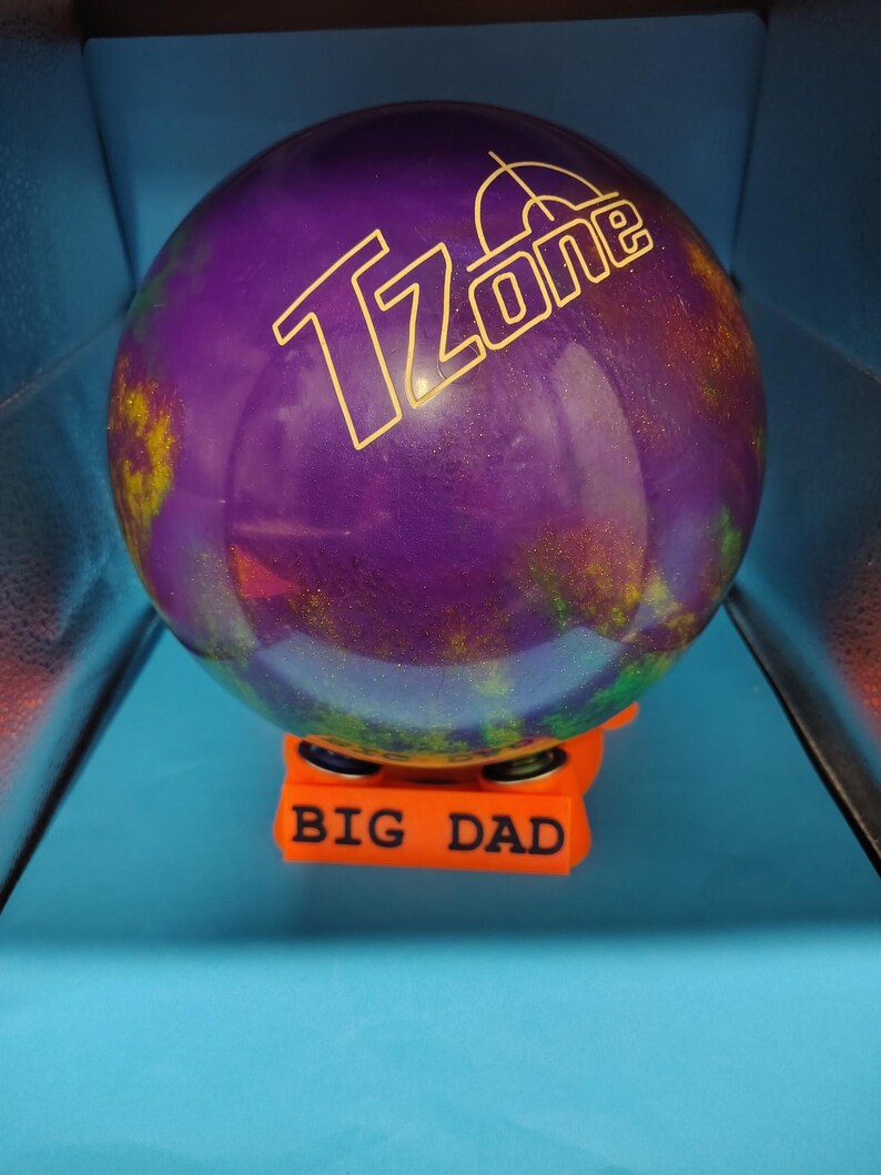 3d-printed Bowling Ball Cup With Rollers, Custom Name Plate, Unique ...