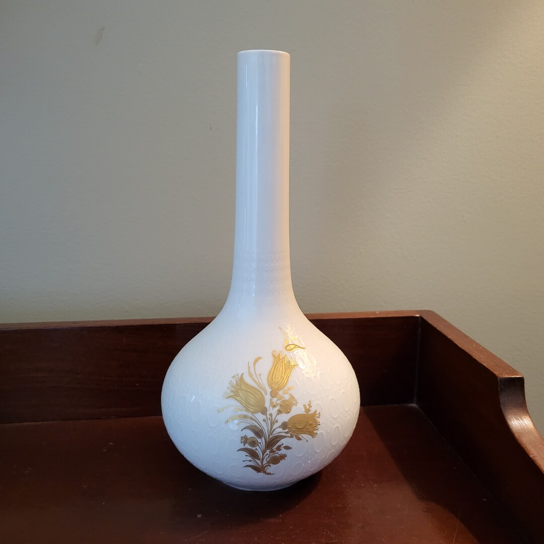 Vintage 1980s Rosenthal Studio Line Bjorn Wiinblad Romanze White ...