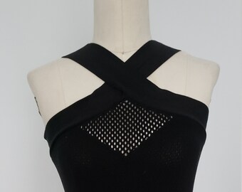 Cross Front Halter - Etsy