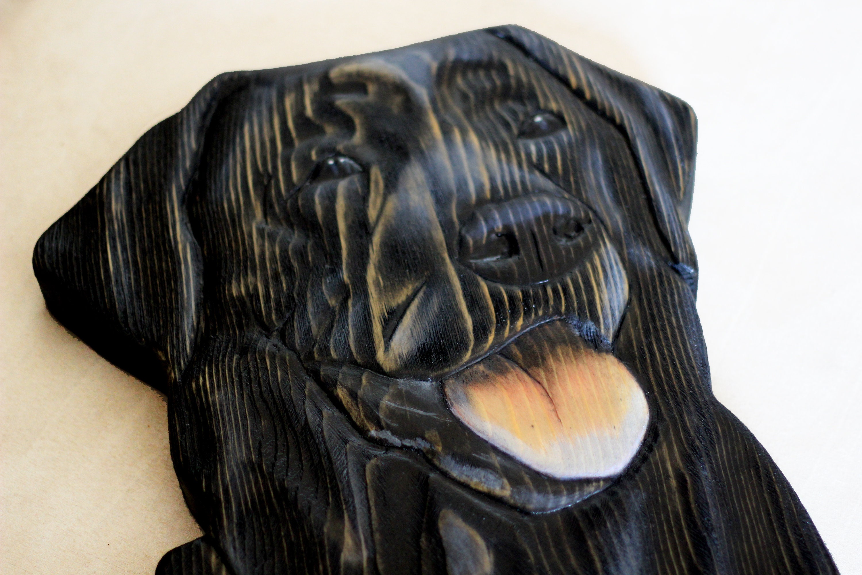 Labrador Retriever Wood Carving, Dog Wall Art Dog Memorial, Pet Room ...