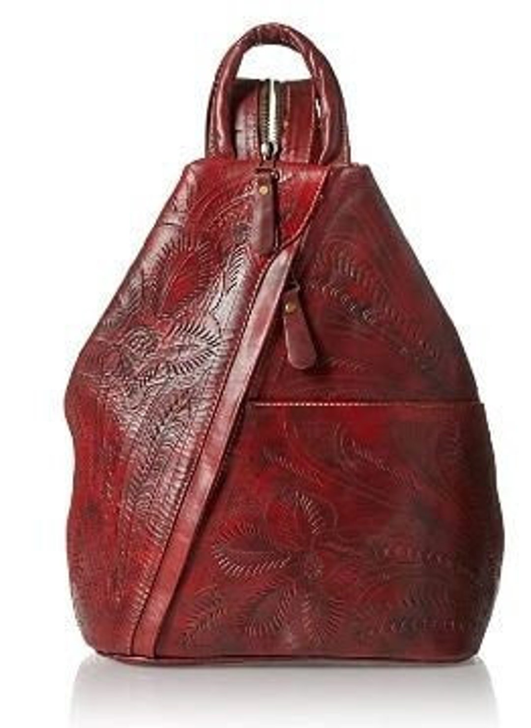 Convertible Leather Backpack Purse, Western Style Leather, Converts to ...