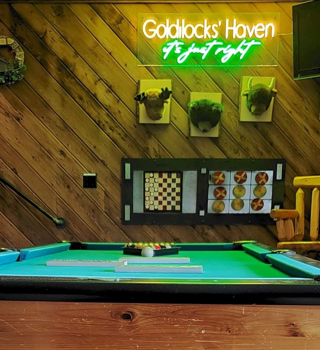 Airbnb Neon Sign for Cabin Neon Sign Game Room Sign Airbnb Custom Neon ...