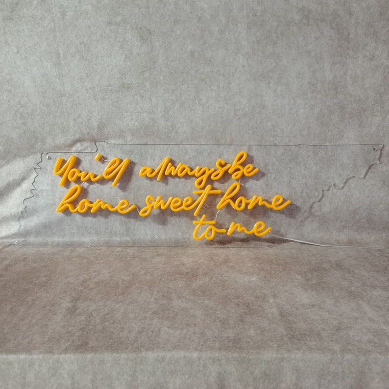 Tennessee Volunteers Neon Sign Rocky Top Neon Sign Mancave Neon SEC ...