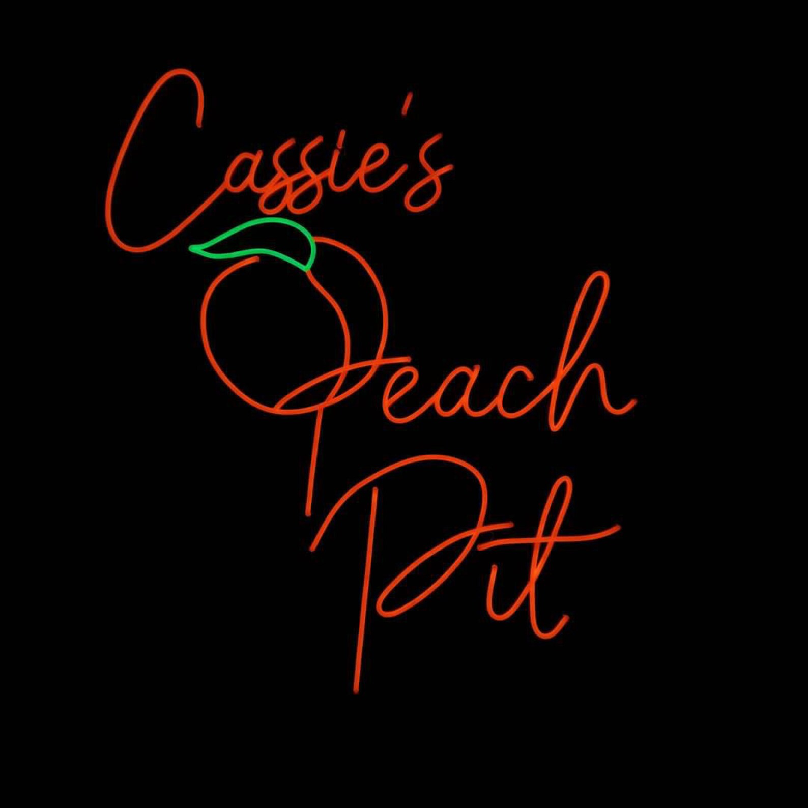 Peach Pit Neon Sign for Gym Neon Sign for Workout Room for Home Gym ...