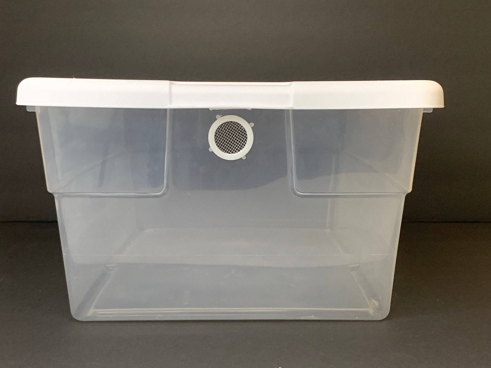 Vented Enclosure 16 Quart Reptile Isopod Terrarium Vivarium Container ...