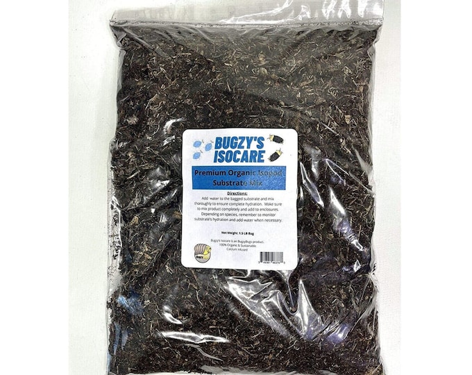 Isopod Substrate - 1 Gallon - Etsy