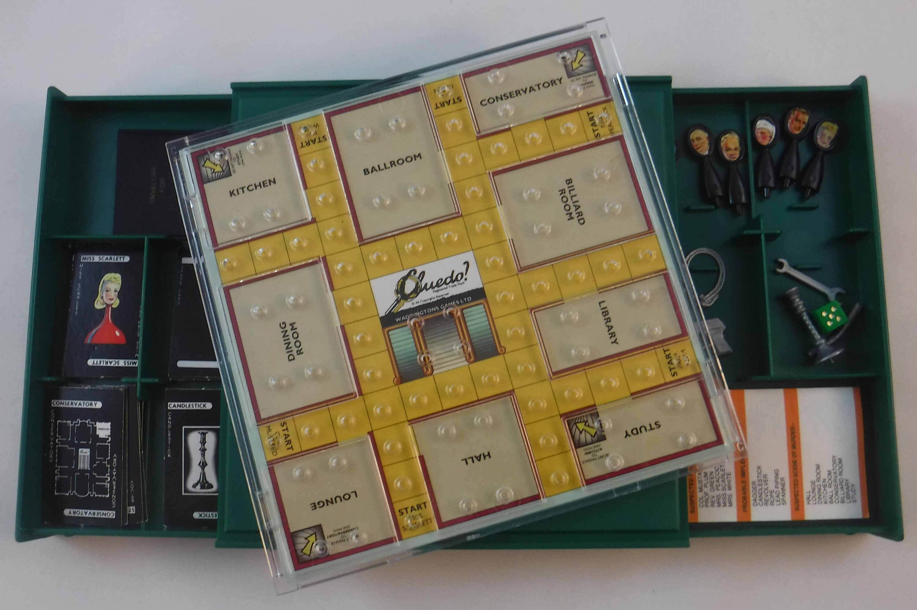 Cluedo Travel Edition From Waddintons 1994 - Etsy