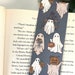 Ghosts Bookmark Paper Bookmark for Bookish Gifts Halloween Bookmark - Etsy