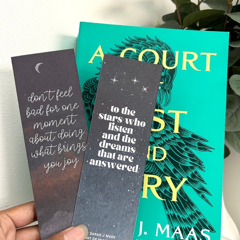 Quote Bookmarks - Etsy