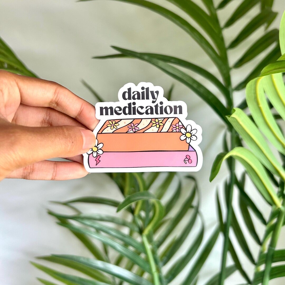 Daily Medication Sticker| Kindle Sticker | Laptop Stickers| Kindle ...