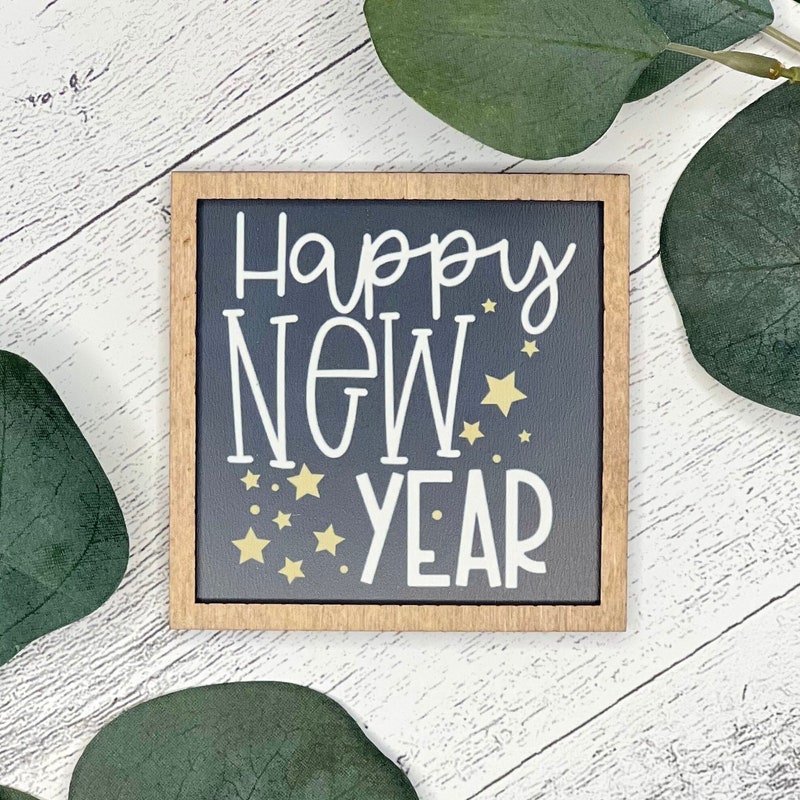 Happy New Year Sign - Etsy