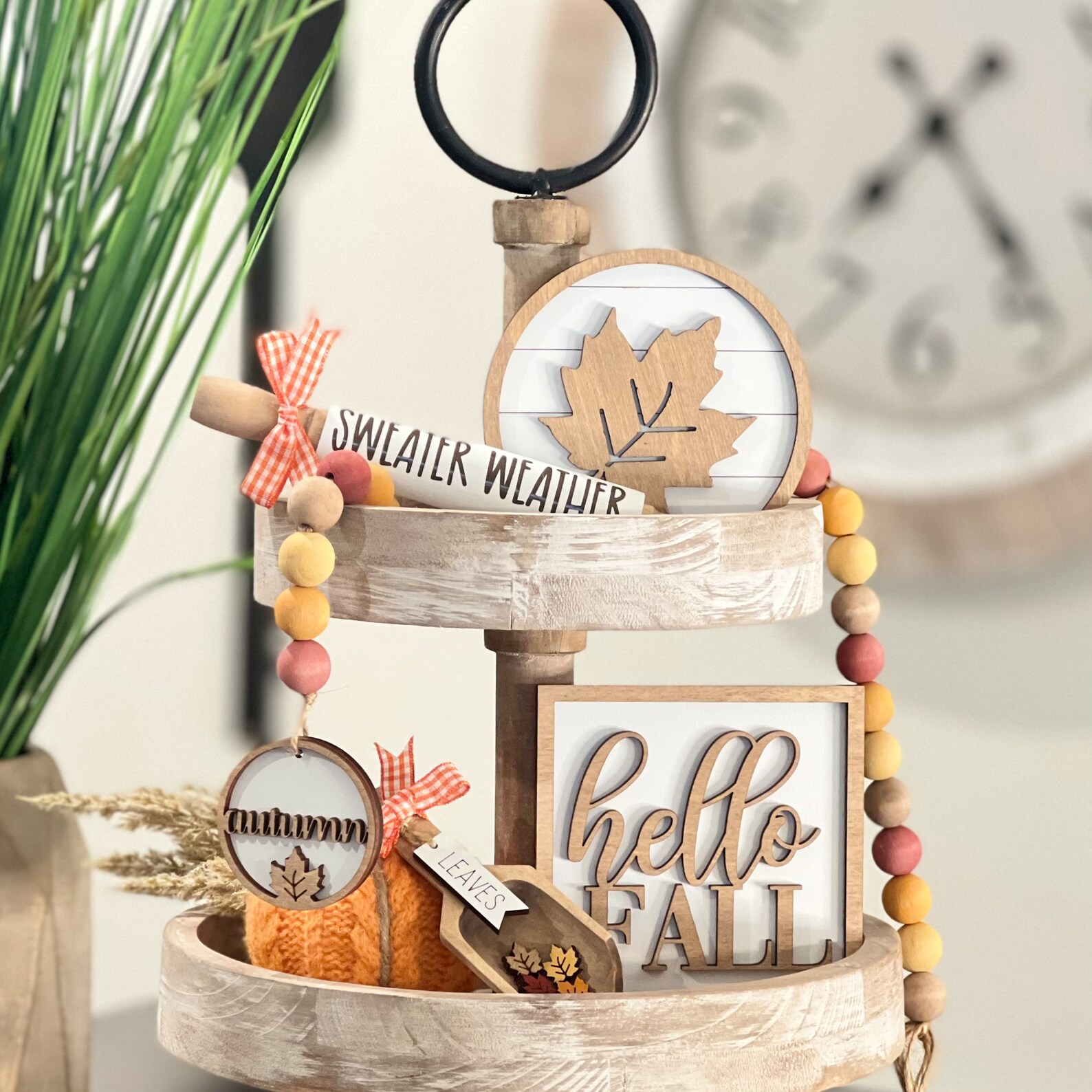 BUNDLE // Classic Fall Tier Tray Decor Bundle // Autumn Tier Tray Decor ...