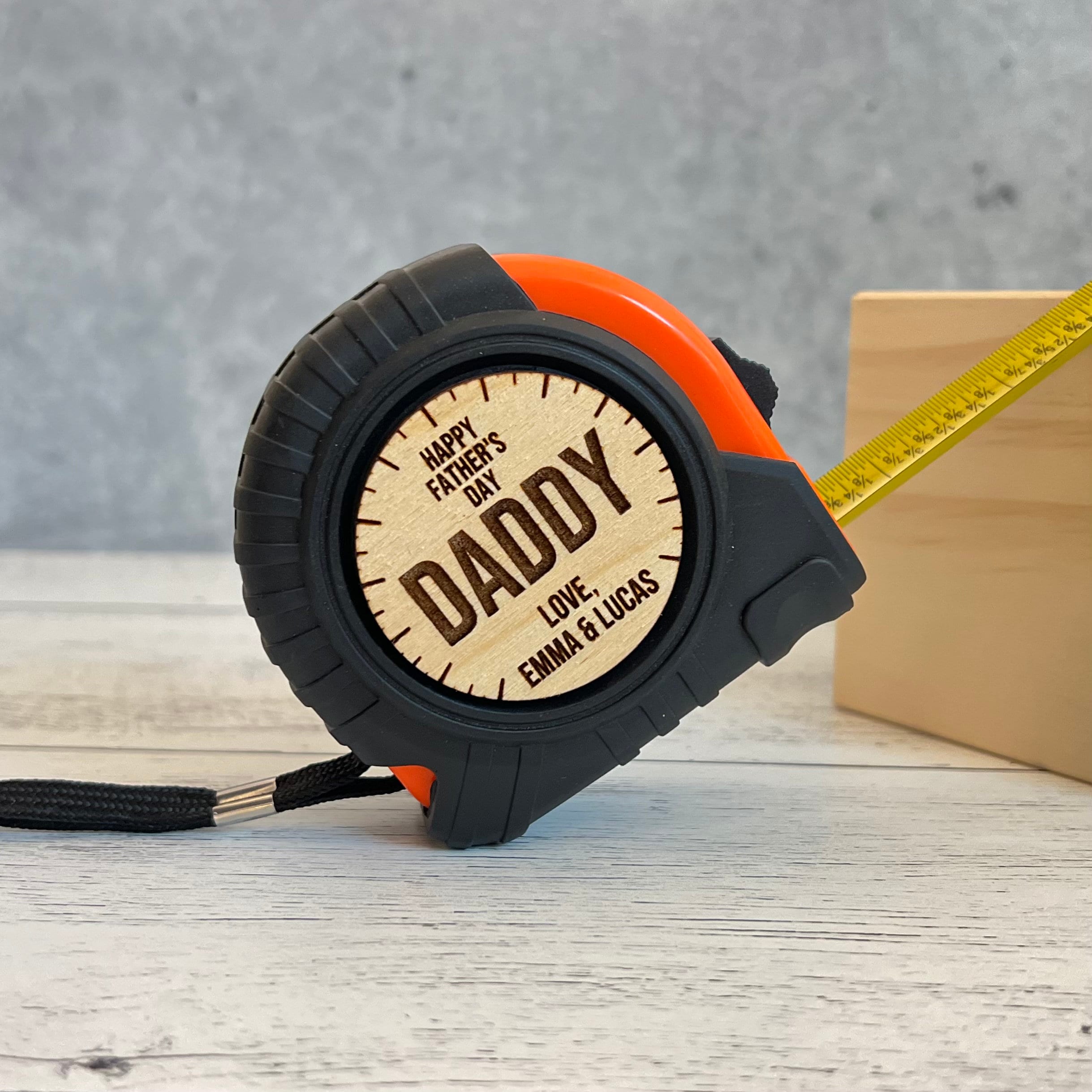 Custom Engraved Measuring Tape // Personalized Tape Measure // - Etsy