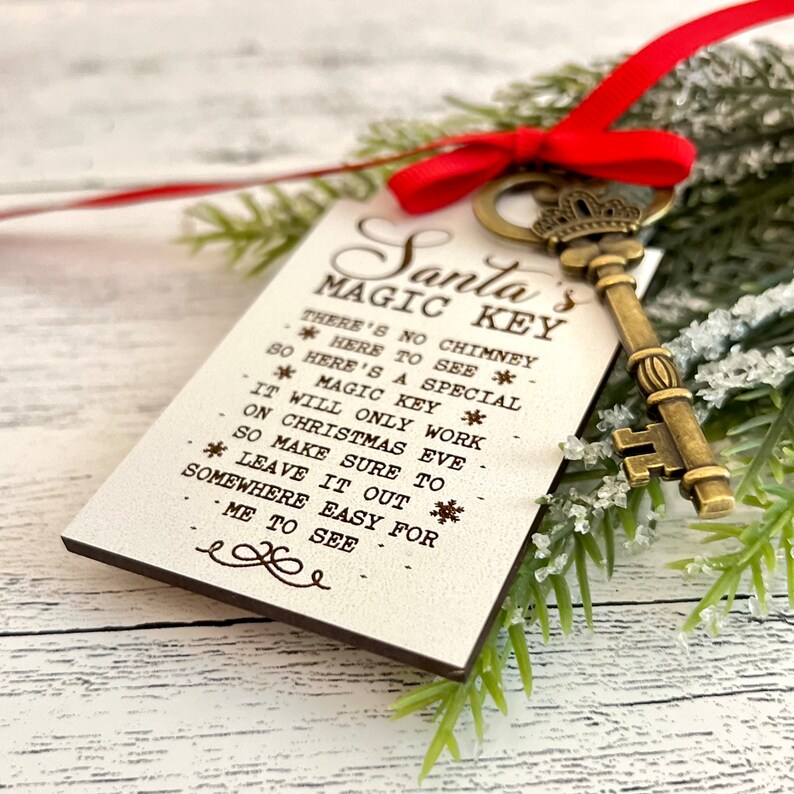 Santa's Magic Key // Kid's Christmas Eve Box // - Etsy