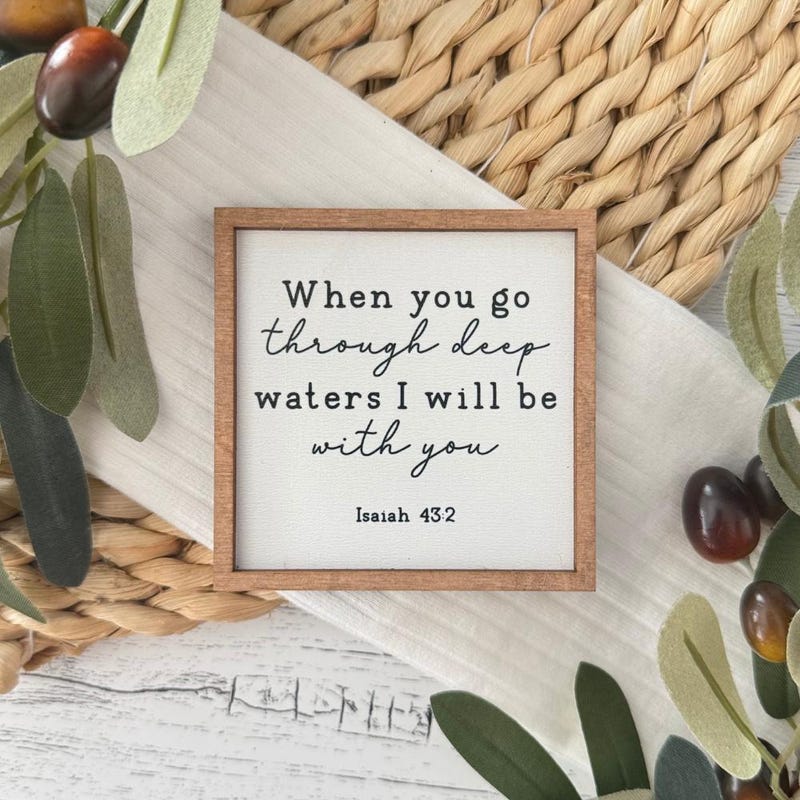 Framed Scripture Small - Etsy