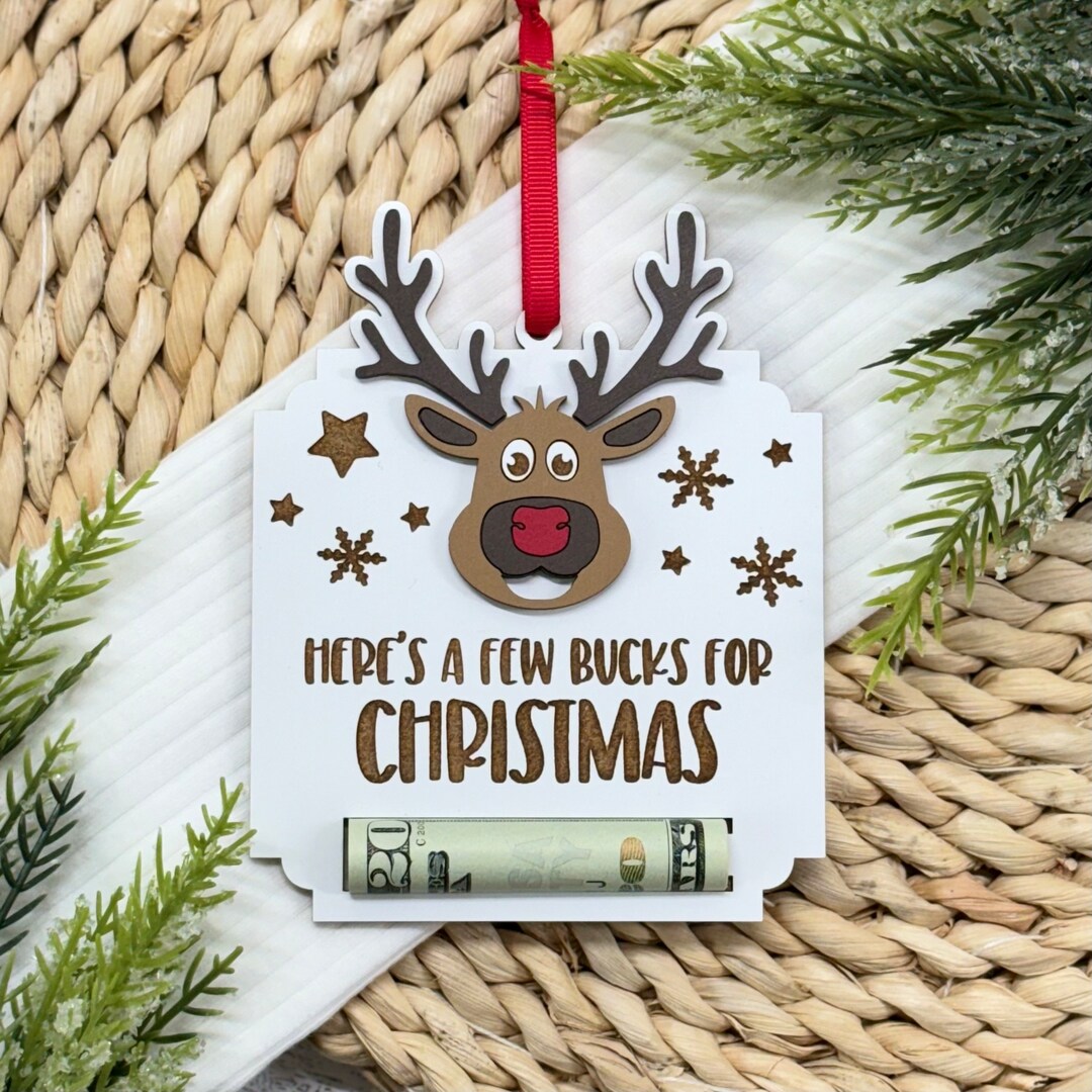Christmas Money Card // Christmas Gift // Christmas Card // Money ...