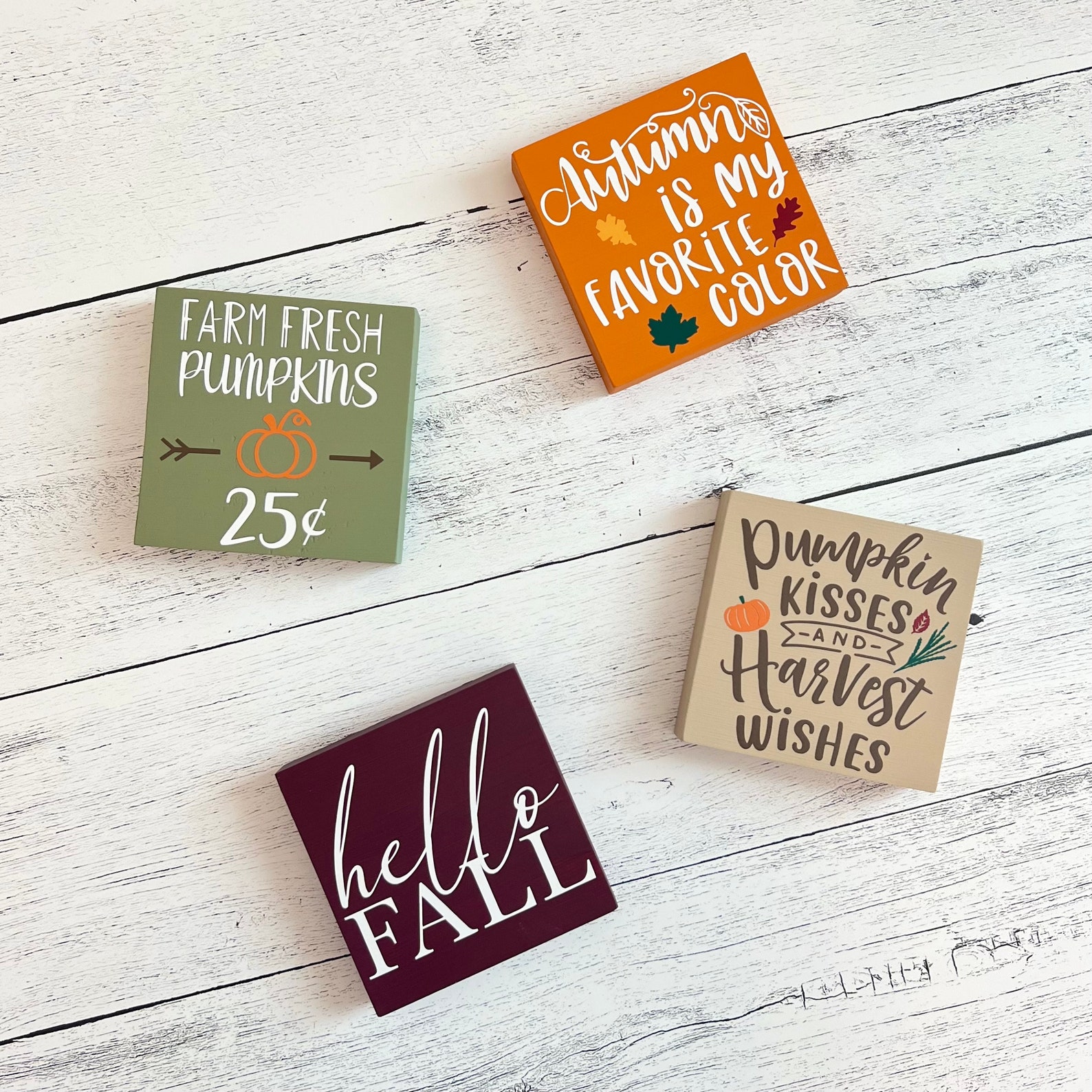 Tier Tray Signs // Fall Signs // Fall Decor // Tiered Tray Decor ...