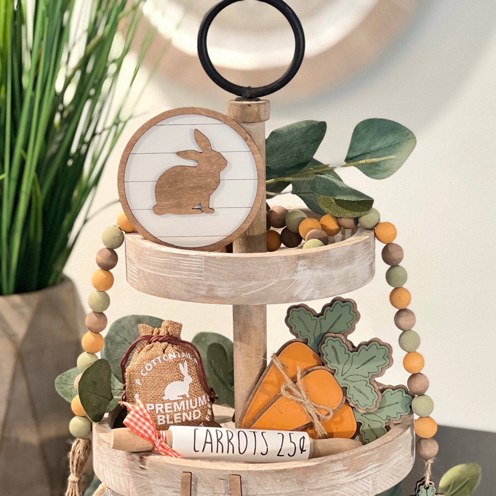 BUNDLE // Classic Easter Tier Tray Decor // Easter Signs // - Etsy