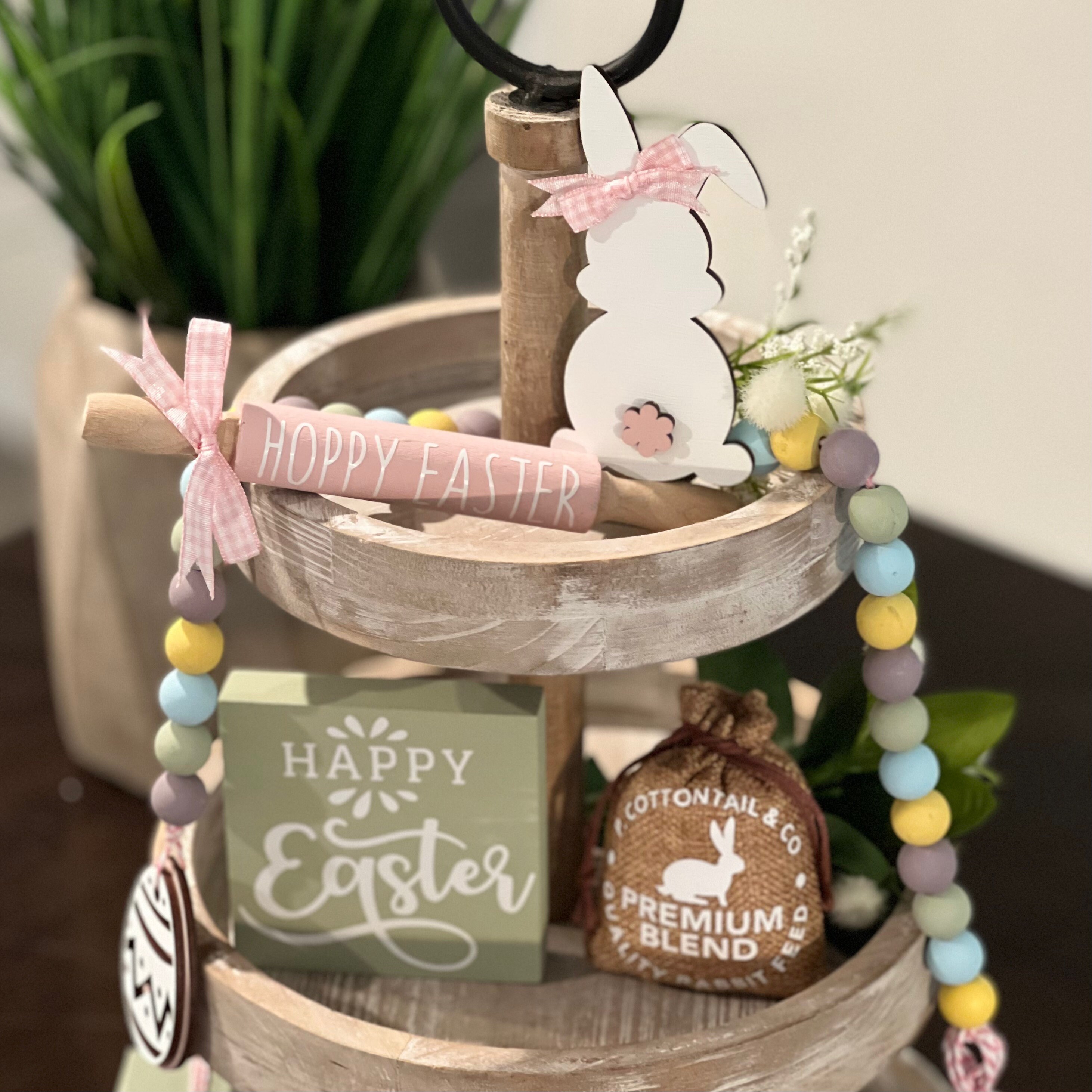 BUNDLE // Easter Tier Tray Decor // Easter Signs // Tier Tray - Etsy