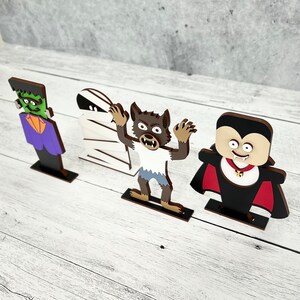 Classic Halloween Monster Shelf Sitters // Halloween Monsters Tiered ...