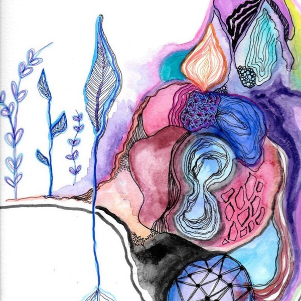 Intuitive Painting - Etsy