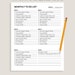 Monthly to Do List Printable, Daily to Do List for Work / Personal Life ...