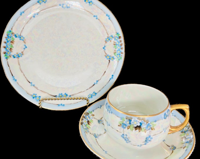VINTAGE Seito Studio Japan Tea Cup and Saucer 3pcs - Etsy